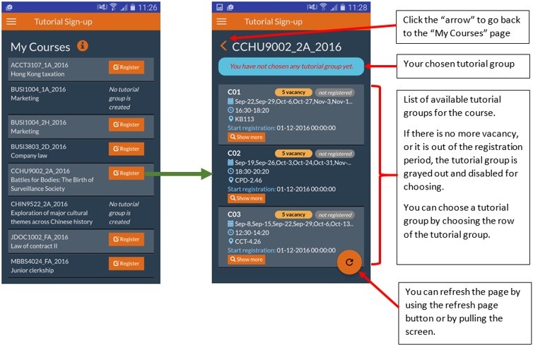 Tutorial Sign-up Application » Information Technology Services