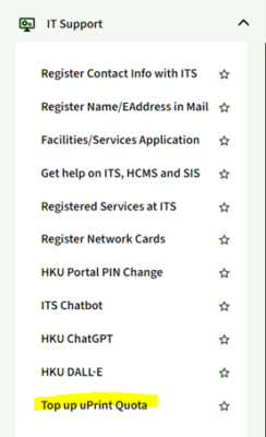 Topup uPrint User Guide » Information Technology Services