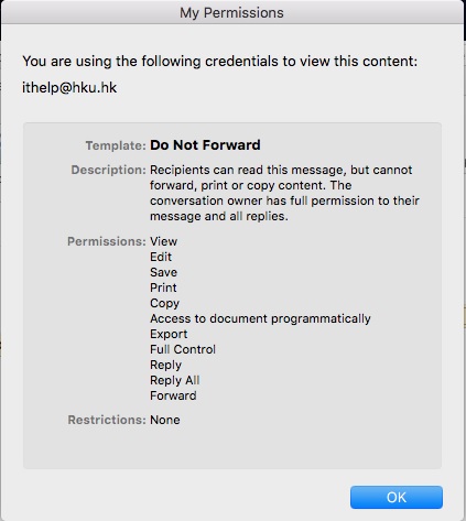 Open a Protected Email in MS Outlook for Mac » Information Technology ...
