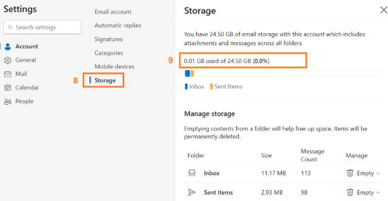 Check the Exchange Online Mailbox Usage of Staff/Departmental/Retiree ...
