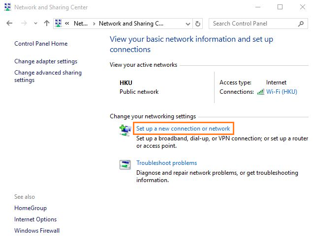 Procedure for Windows 10 to Access Universities via CSL » Information ...
